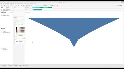 How To Construct A Funnel Chart In Tableau HD YouTube