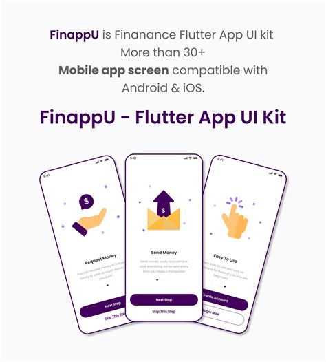FinappU Finance Flutter App UI Kit Code Market