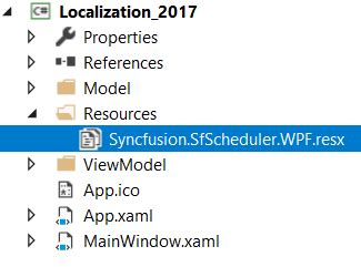 Localization In Wpf Scheduler Control Syncfusion