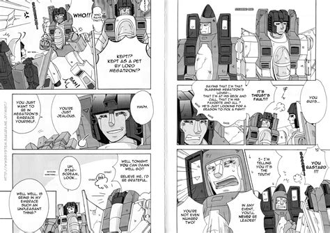 Rule 34 Black And White Comic Megatron Starscream Tagme Transformers 318405