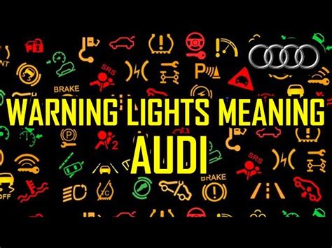 Audi Engine Warning Light Symbols Infoupdate Org