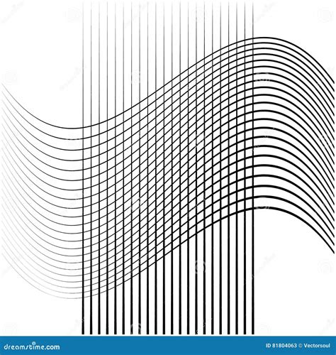 Abstract Intersecting Lines Grid Mesh Pattern Stock Vector