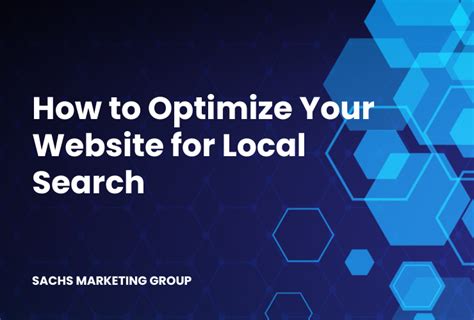 How To Optimize Your Website For Local Search 10 Steps
