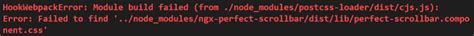 Angular Not Able To Import Perfect Scrollbar Component Css Issue