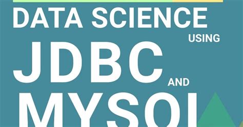 software developer and writer data science using jdbc and mysql with object oriented approach