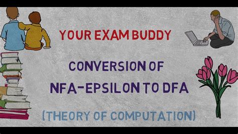 conversion of nfa epsilon into dfa part 2 youtube