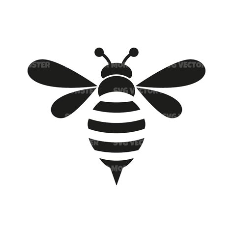 Bee Svg Bumblebee Honey Bee Vector Cut File For Cricut Silhouette