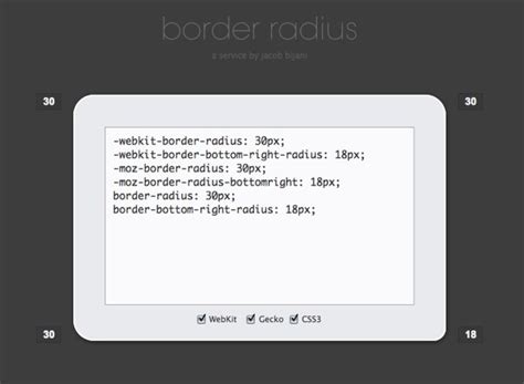 border radius generator