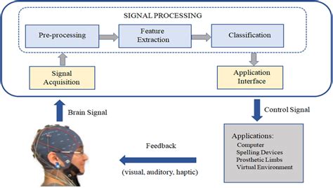 a schematic of eeg‐based brain computer interface the main modules of download scientific