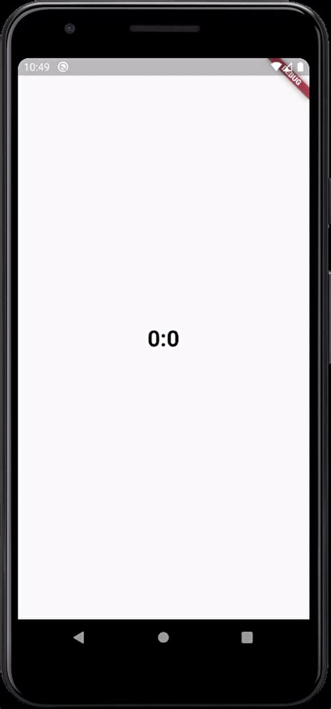 dart flutter countdown timer stack overflow