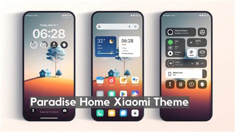 paradise hyperos theme for xiaomi with featured lockscreen hyperos themes