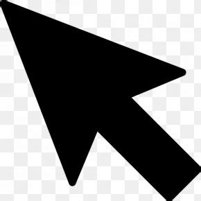 Computer Mouse Pointer Triangle Cursor Arrow PNG 512x512px Computer