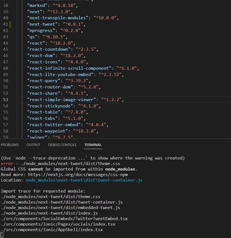 Global CSS Cannot Be Imported From Within Node Modules Issue 73