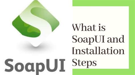 what is soapui installation beginners guide youtube