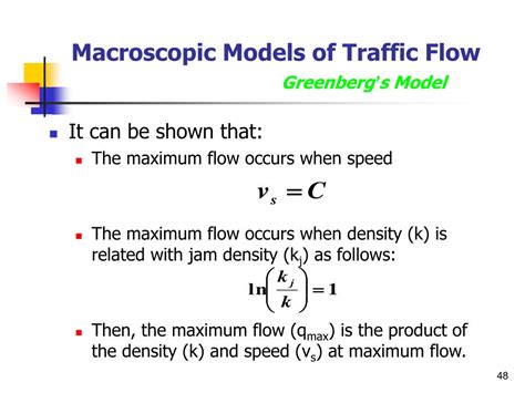 ppt traffic flow characteristics powerpoint presentation free download id 3863023