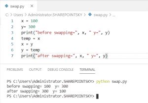 How To Swap Two Numbers In Python Various Examples Python Guides
