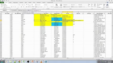 Excel BOM Determine Parent Part From A Structured List YouTube