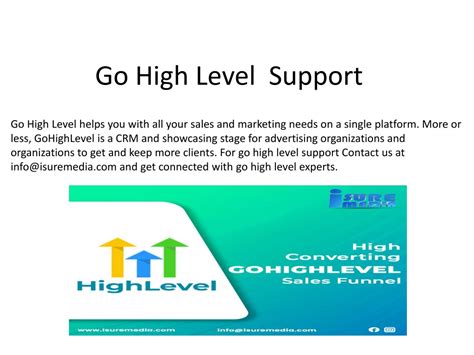 PPT GHL Virtual Assistant Go High Level Support PowerPoint