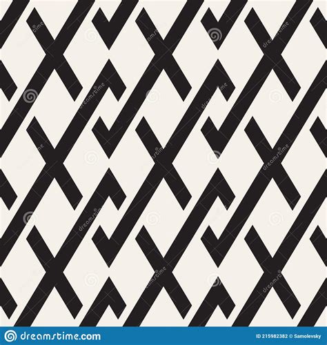 Vector Seamless Pattern Modern Stylish Abstract Texture Repeating