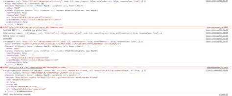 Python 405 Method Not Allowed While Refreshing JWT Token Django