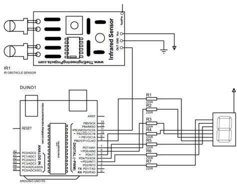 how to create contactless digital dice using arduino uno