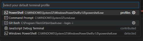 Change Default Terminal In VS Code DeveloperF1