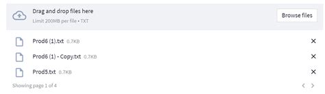 streamlit file uploader uses paginator to display the files using arrows but how to have it as