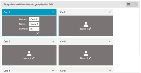 customizing cards telerik ui for wpf