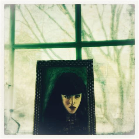 Goth Girl Oil On Hardboard Andrea~ Flickr