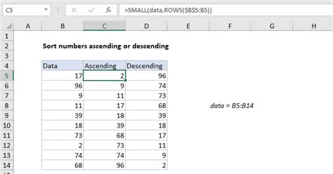 how to arrange data in ascending order in excel cellularnews