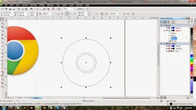 Tutorial Corel Draw X5 Membuat Logo Satu Trik