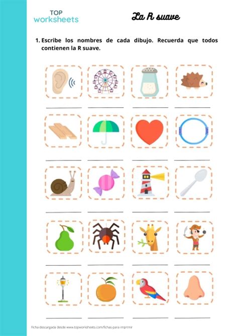 Fichas Para Imprimir De Fonemas TopWorksheets