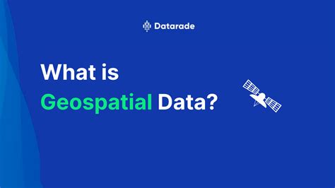 What Is Geospatial Data GEO Data Examples Datarade