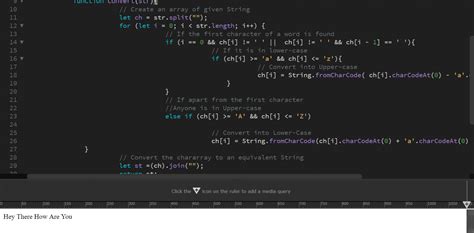 make first character of every word in a string into uppercase using javascript