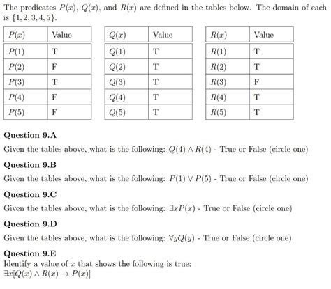 solved the predicates p x q x and r x are defined in the