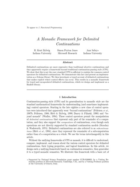 pdf monadic framework for delimited continuations dokumen tips
