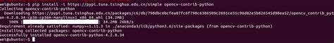 ubuntu pip安装opencv python ubuntu安装pip opencv csdn博客