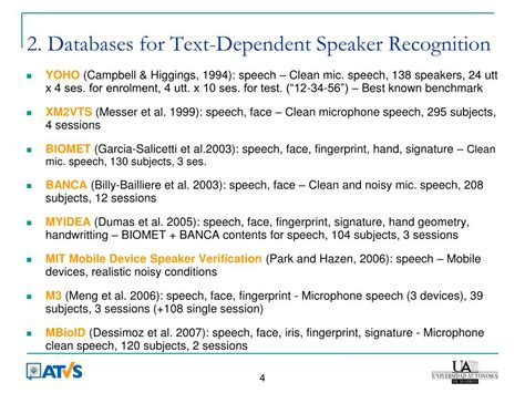 ppt biosec multimodal biometric database in text dependent speaker recognition powerpoint