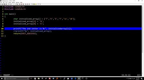 Char Arrays And Pointers In C Part 2 YouTube