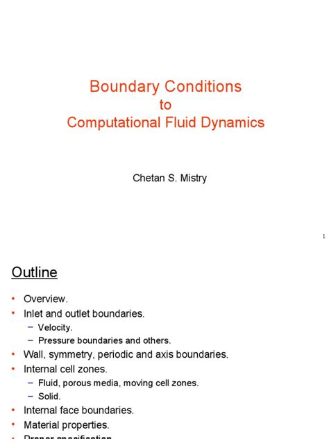 boundary conditions to computational fluid dynamics pdf fluid dynamics turbulence