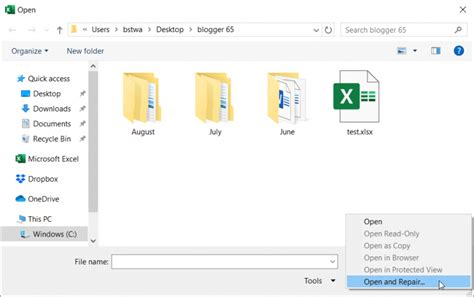Fix Excel Cannot Open The File Because The File Format Or File