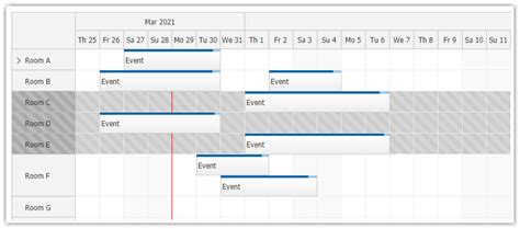 row selecting scheduler daypilot documentation scheduling components for javascript