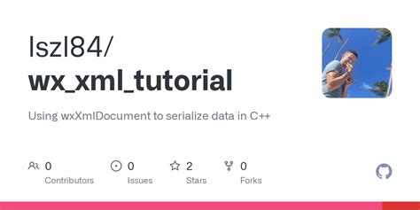 GitHub Lszl84 Wx Xml Tutorial Using WxXmlDocument To Serialize Data