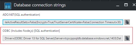 使用 c 和 c 连接到 sql 数据库 azure sql database microsoft learn