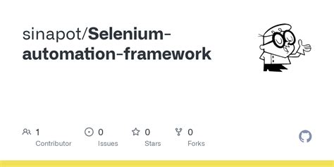 github sinapot selenium automation framework