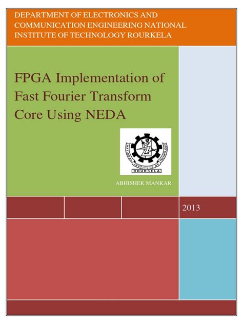 fft implementation for fpga pdf fast fourier transform discrete fourier transform