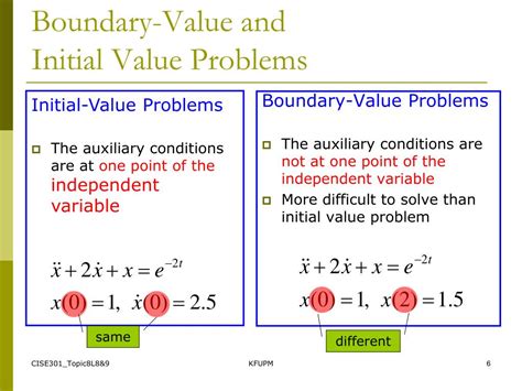 ppt se301 numerical methods topic 8 ordinary differential equations odes lecture 28 36