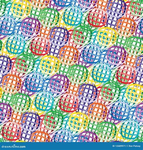 Seamless Vivid Abstract Pattern Stock Vector Illustration Of Element