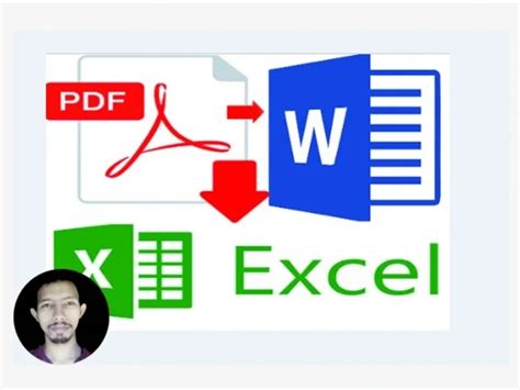 file conversion pdf to word excel etc upwork