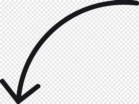 Curved Arrow Template